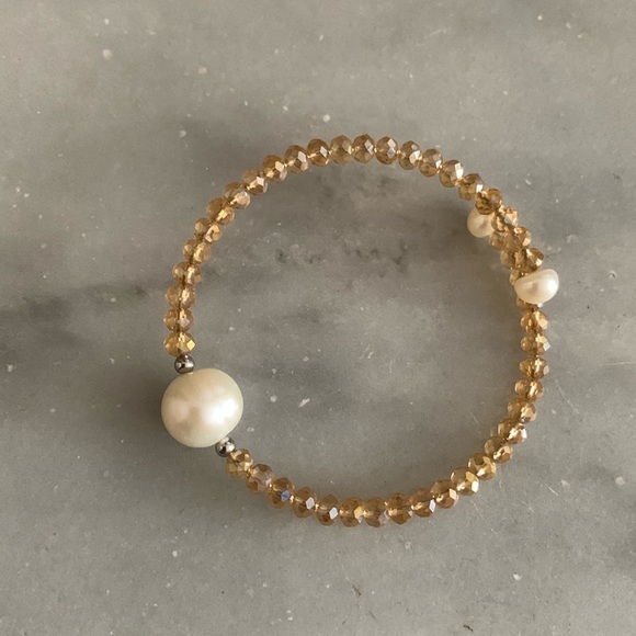 Jewelry | Champagne Colored Quartz Bracelet | Poshmark